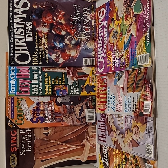 Accents | 8 Vintage Craft And Cooking Magazines | Poshmark